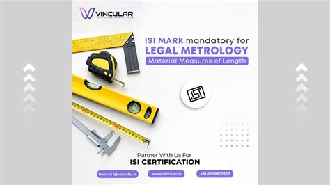 Isi Mark Mandatory For Material Measures Of Length