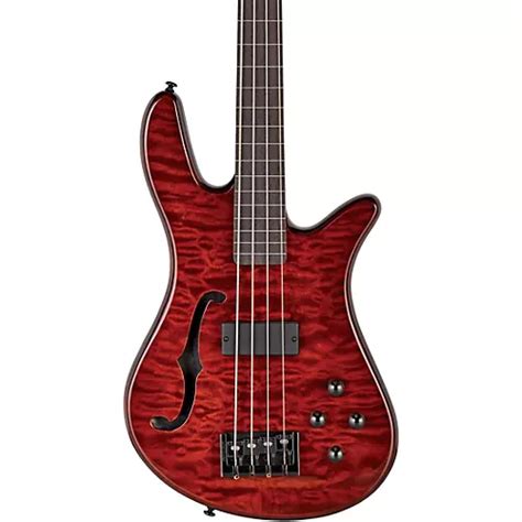 Spector Spectorcore 4 Lined Fretless Electric Bass Walnut Stain