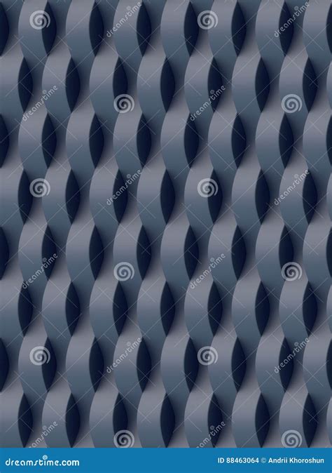 Dark Seamless Texture Surface Pattern 3d Rendering Stock Illustration Illustration Of