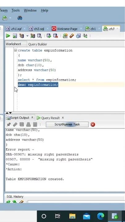 sql pl sql oracle coding youtube