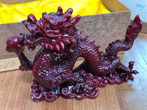 Vintage Chinese Dragon Sculpture Hobbies And Toys Memorabilia