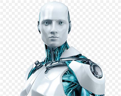 Eset Nod32 Eset Internet Security Robot Antivirus Software Png