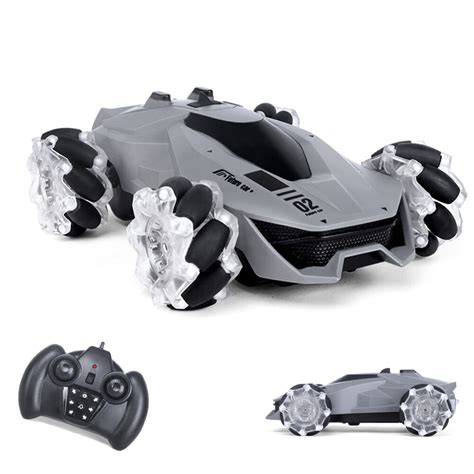 Titoumi Q92 124 Remote Control Stunt Car Toy Music Light Spray