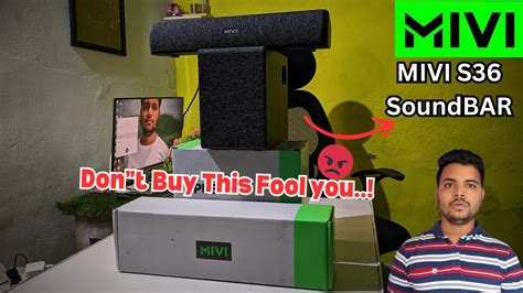 Mivi Fort S36 Gaming Soundbar With Subwoofer Bluetooth Soundbar