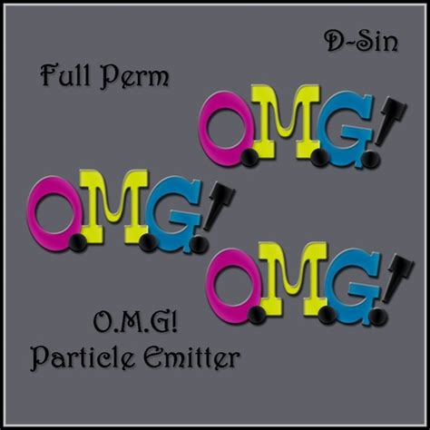 Second Life Marketplace D Sin Omg Particle Emitter