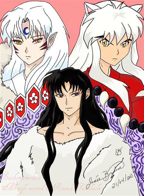 Sesshomaru Inuyasha And Naraku By Sesshomaru Love On Deviantart