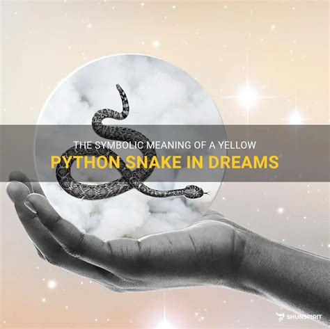 The Symbolic Meaning Of A Yellow Python Snake In Dreams Shunspirit