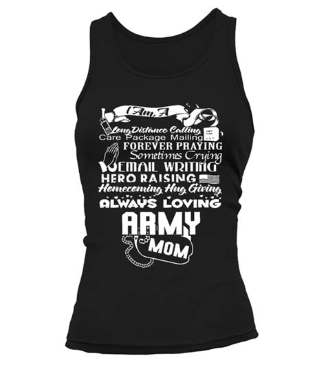 Army Mom Always Loving T Shirts Motherproud