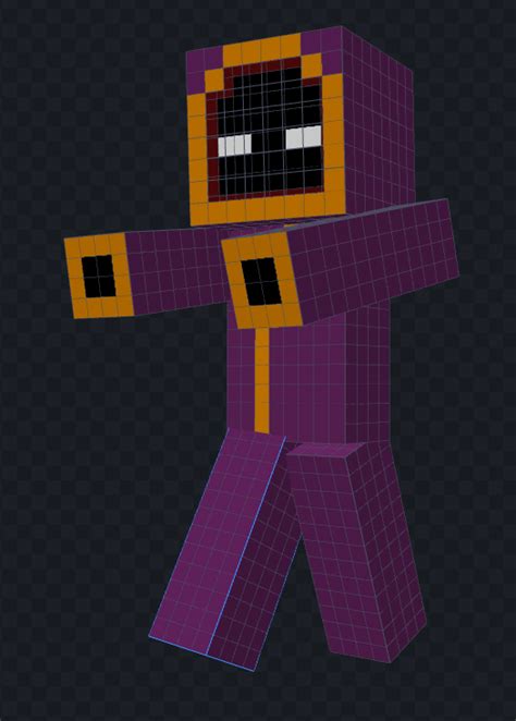Did The Biped Entity Model Get Switched To Using A Different Texture Map0 Im Trying To Make A