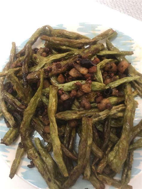 【干煸芸豆的做法步骤图，干煸芸豆怎么做好吃】竹竹竹竹竹喵下厨房
