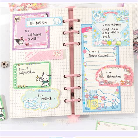 180 Self Adhesive Sticky Notes Cute Cartoon Sticky Note Pads For