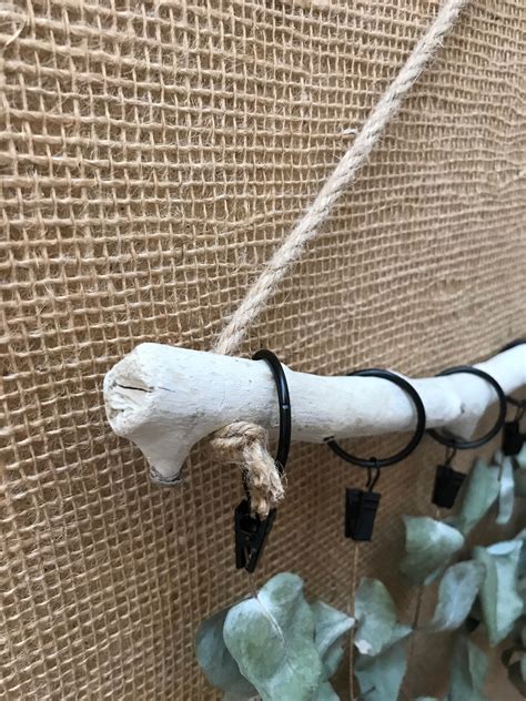 Driftwood Dried 16 Flower Hanging Rack Dry Herbs Etsy
