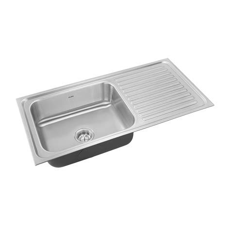 Buy Stainless Steel 304 Kitchen Sink With Matte Finish Drain Board