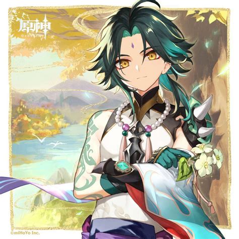 【原神】公式 魈さん生誕イラストｷﾀ━━ﾟ∀ﾟ━━ デレデレかよ！？