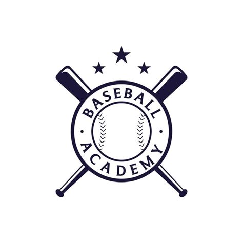Premium Vector Retro Vintage Baseball Logo Design With Baseball Ball