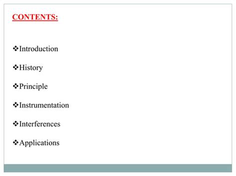 Atomic Absorption Spectroscopy PPTX Chemistry Science