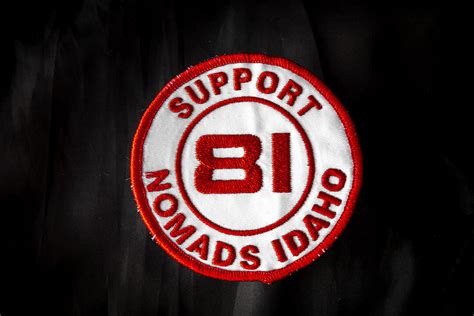 Support 81 Circle Nomads Idaho 81 Hells Angels Mc