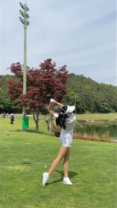 백스윙부터 상하체 회전 완벽한 스윙🥰😍😘 골프스윙 골프 Golfswing Golf 골프연습 프로골퍼 드라이브스윙