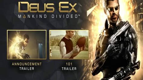 Deus Ex Mankind Divided Gameplay Walkthrough E3 2016 PS4 YouTube