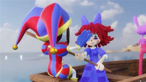 Pomni And Jaxs First Kiss The Amazing Digital Circus Animation
