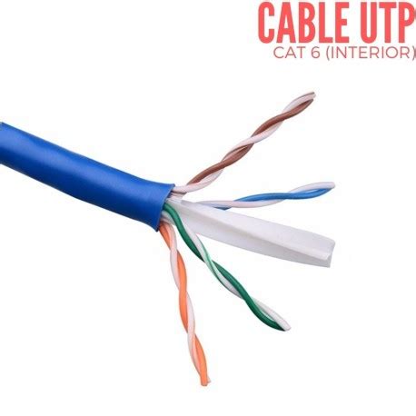Cable UTP Cat6 Interior X Metro