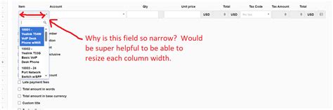 Item Width On Sales Invoice Entry Manager Forum