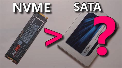 Sata Ssd Vs Nvme Ssd The Ultimate Showdown Youtube