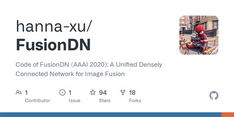 Github Hanna Xu Fusiondn Code Of Fusiondn Aaai A Unified