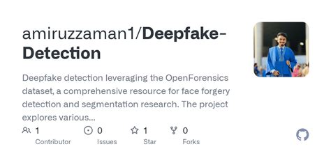 Github Amiruzzaman1deepfake Detection Deepfake Detection Leveraging