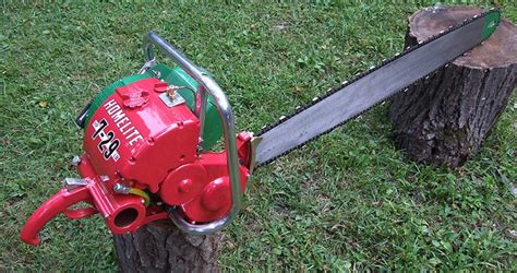 Vintage Homelite 7 29 Chainsaw For Woodworking