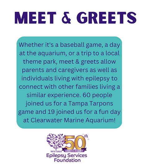 Meet And Greets Epilepsy Services Foundation
