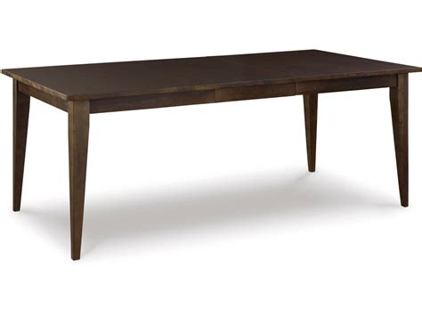 Bassett Louisa Rectangle Dining Table With Leaf Furniture Dining Room