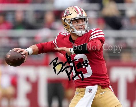 Brock Purdy Signed Photo 8x10 Rp Autographed Picture San Francisco