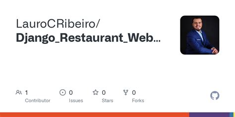GitHub LauroCRibeiro Django Restaurant Website