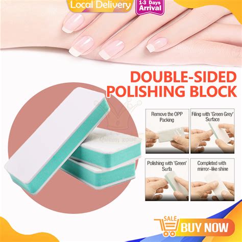 Buffer Kuku Nail File Manicure Set Nail Care Tools Cube Nail File Nail