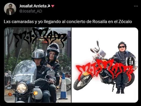 Los Mejores Memes De Rosalía Por Su Concierto En El Zócalo De Cdmx