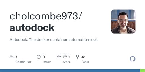 GitHub Cholcombe973 Autodock Autodock The Docker Container Automation Tool