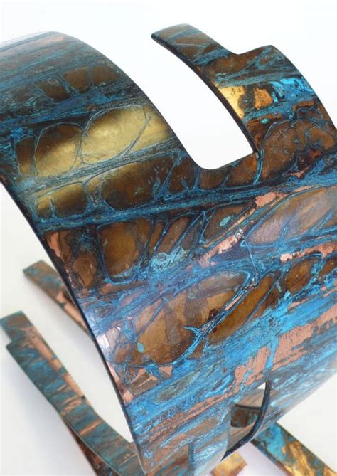 Wave Vi Contemporary Abstract Wave Copper Sculpture Artparks