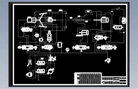 四柱万能液压机系统设计【ya32 1000kn型】【含cad图纸】autocad 2000模型图纸下载 懒石网