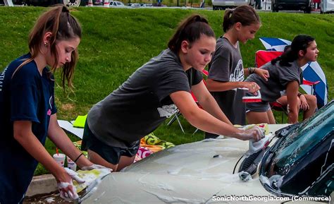 East Jackson Cheerleaders Car Wash June 2017 Flickr