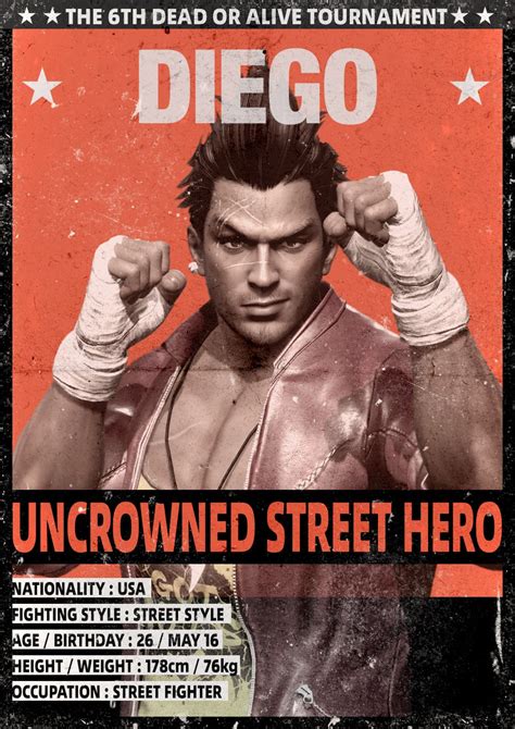 Dead Or Alive 6 Character Cards