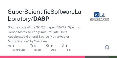 GitHub SuperScientificSoftwareLaboratory DASP Source Code Of The SC