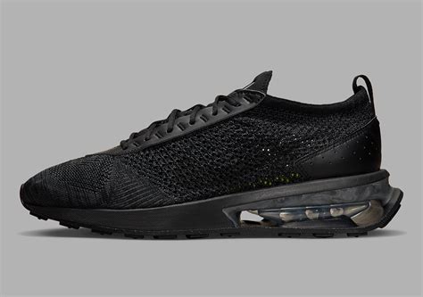 Nike Air Max Flyknit Racer Triple Black FD2764-001 | SneakerNews.com