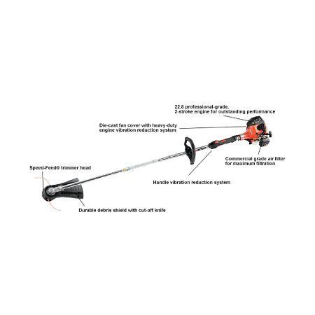 SRM ECHO String Trimmer Straight Shaft W Speed Feed
