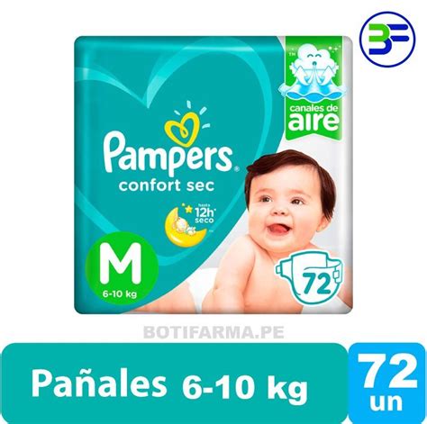 Pañales Pampers Confort Sec Talla M Botifarma