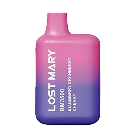Blueberry Cherry Cranberry Lost Mary Bm3500 Disposable Vape