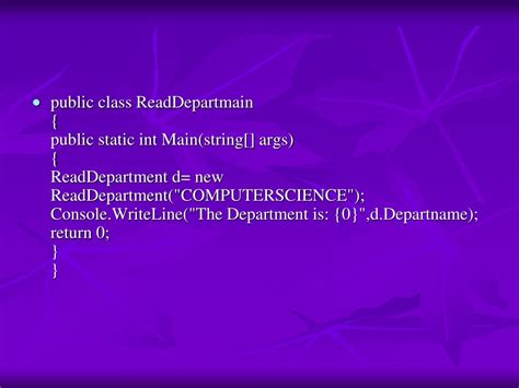 Ppt Oops Concepts In C Net Abstraction Encapsulation