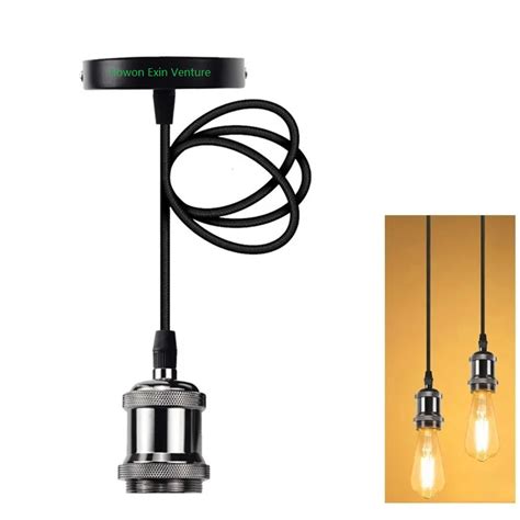 Aluminium Led Ceiling Lamp Holder Pendant Light Base Socket Holder E27