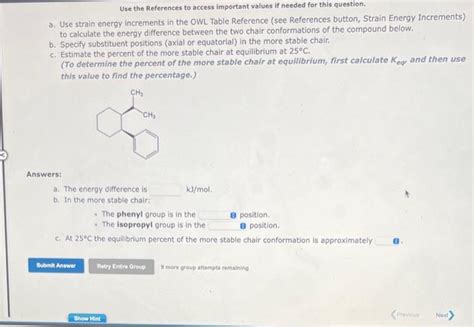 Solved Use The References To Access Important Values If