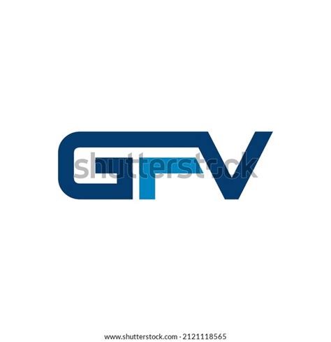 Gfv Logo Can Be Use Icon Stock Vector Royalty Free 2121118565 Shutterstock